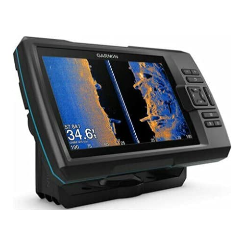 Garmin Striker Vivid 7sv, Easy-to-Use 7-inch Color Fishfinder and Sonar Transducer, Vivid Scanning Sonar Color Palettes (010-02553-00)