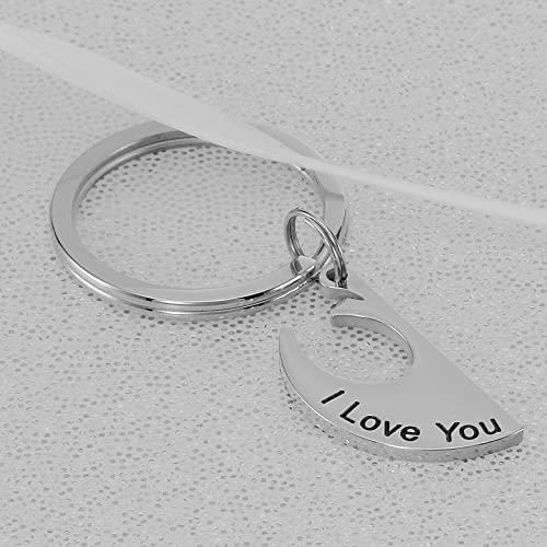 Kivosliviz Star Wars Couple Keychain Star Wars Gifts for Her Star Wars I Love You I Know Star Wars Jewlry for Women