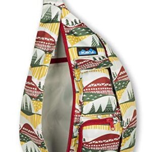 KAVU Original Rope Sling Bag Polyester Crossbody Backpack-Harvest Lands