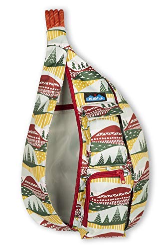 KAVU Original Rope Sling Bag Polyester Crossbody Backpack-Harvest Lands