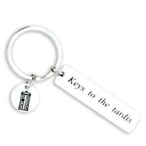 kivosliviz dr who gifts doctor who keychain doctor who key ring doctor who jewelry dr who merchandise