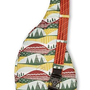 KAVU Original Rope Sling Bag Polyester Crossbody Backpack-Harvest Lands