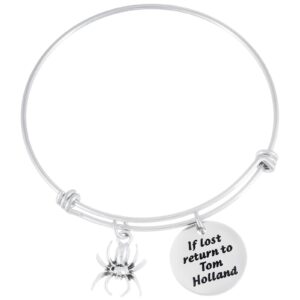 kivosliviz tom holland bracelet spide rman merchandise for women tom holland gifts