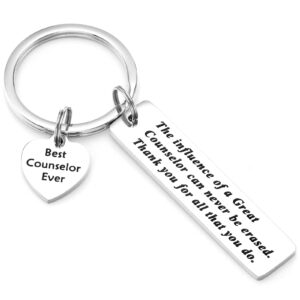 kivosliviz mental health counselor gifts keychain gift for counselor key chain school counselor keychain