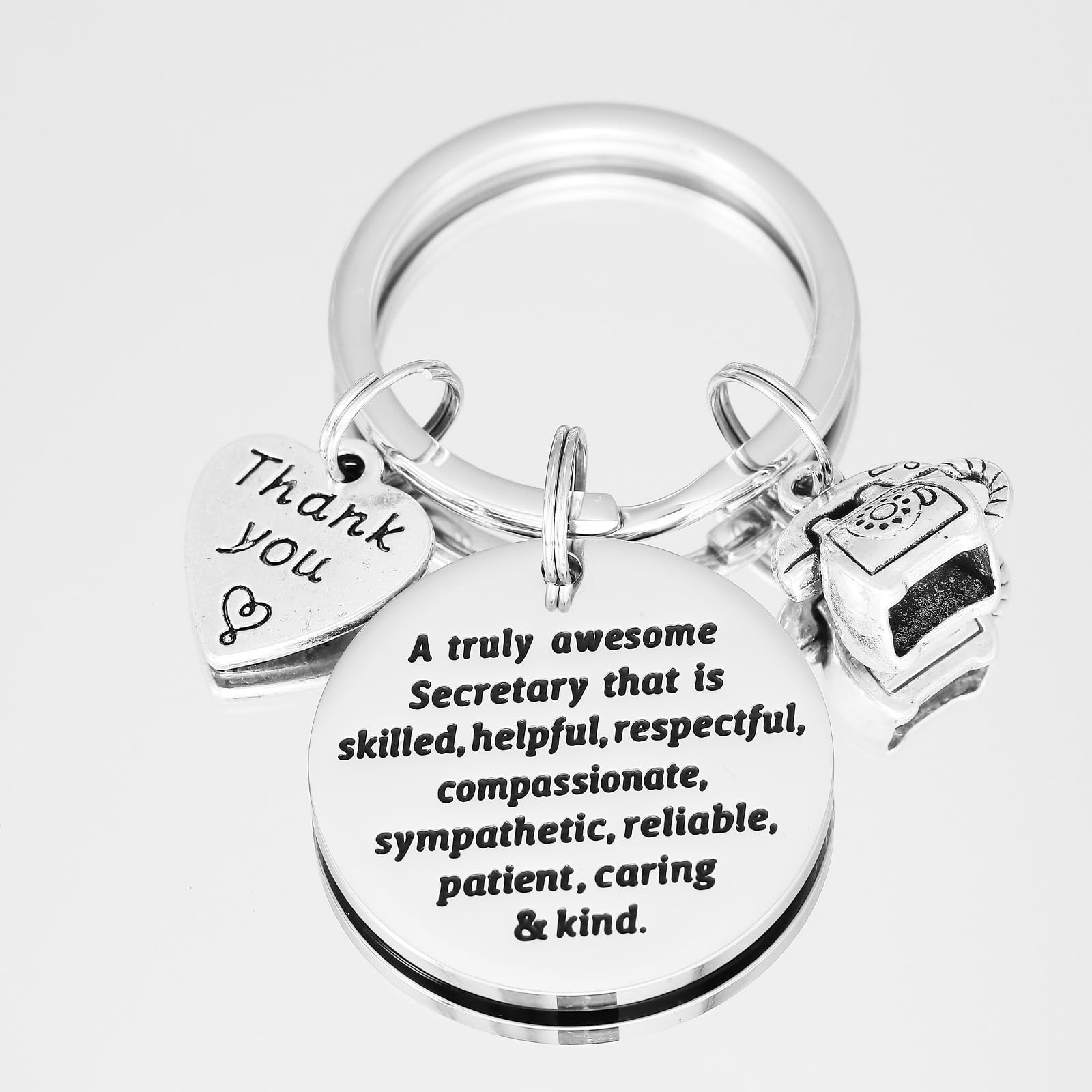 Kivosliviz Secretary Gifts Secretary Keychain Secretaries Gift Medical Secretary Gifts School Secretary Gifts