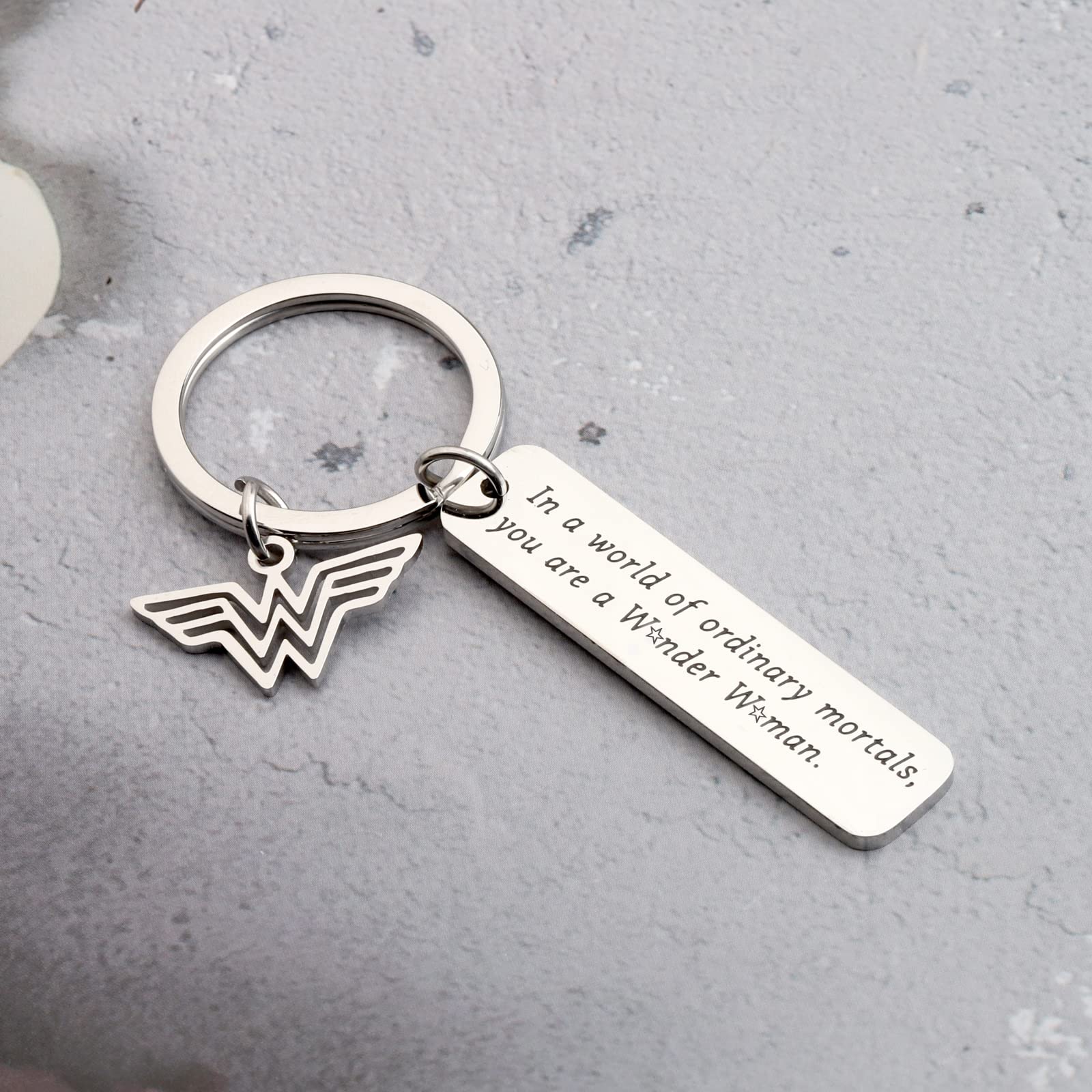 ENSIANTH In a World of Ordinary Mortals You are a WW(WW Keychain)