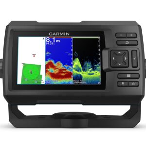 Garmin Striker Vivid 5cv, Easy-to-Use 5-inch Color Fishfinder and Sonar Transducer, Vivid Scanning Sonar Color Palettes (010-02551-00)