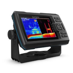 Garmin Striker Vivid 5cv, Easy-to-Use 5-inch Color Fishfinder and Sonar Transducer, Vivid Scanning Sonar Color Palettes (010-02551-00)