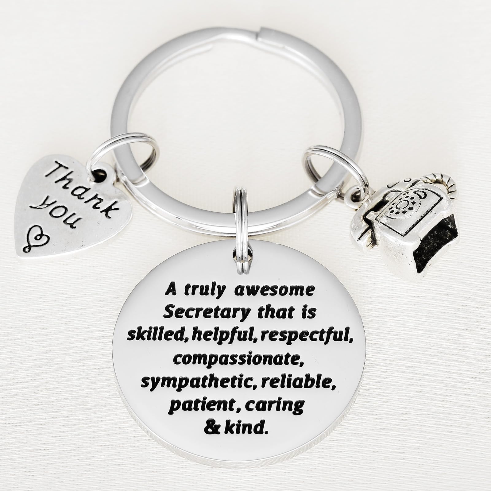 Kivosliviz Secretary Gifts Secretary Keychain Secretaries Gift Medical Secretary Gifts School Secretary Gifts