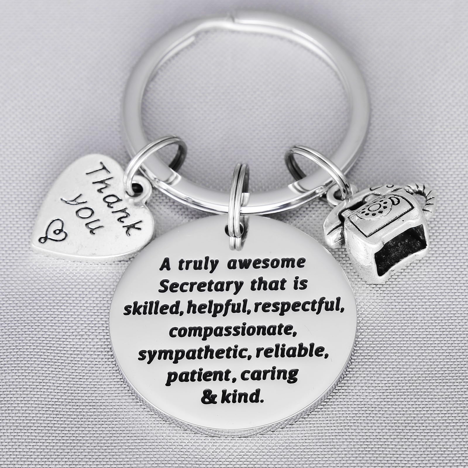 Kivosliviz Secretary Gifts Secretary Keychain Secretaries Gift Medical Secretary Gifts School Secretary Gifts