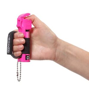 Mace Brand Sport Pepper Spray (Neon Pink), Approx. 4.25" h x 1" w x 1.25" d 18 Grams