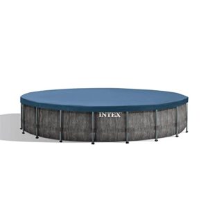 Intex Prism Frame Greywood Above Ground Pool 18 ft 26743EH