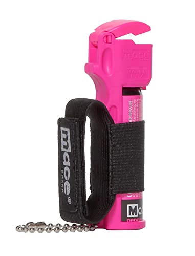 Mace Brand Sport Pepper Spray (Neon Pink), Approx. 4.25" h x 1" w x 1.25" d 18 Grams