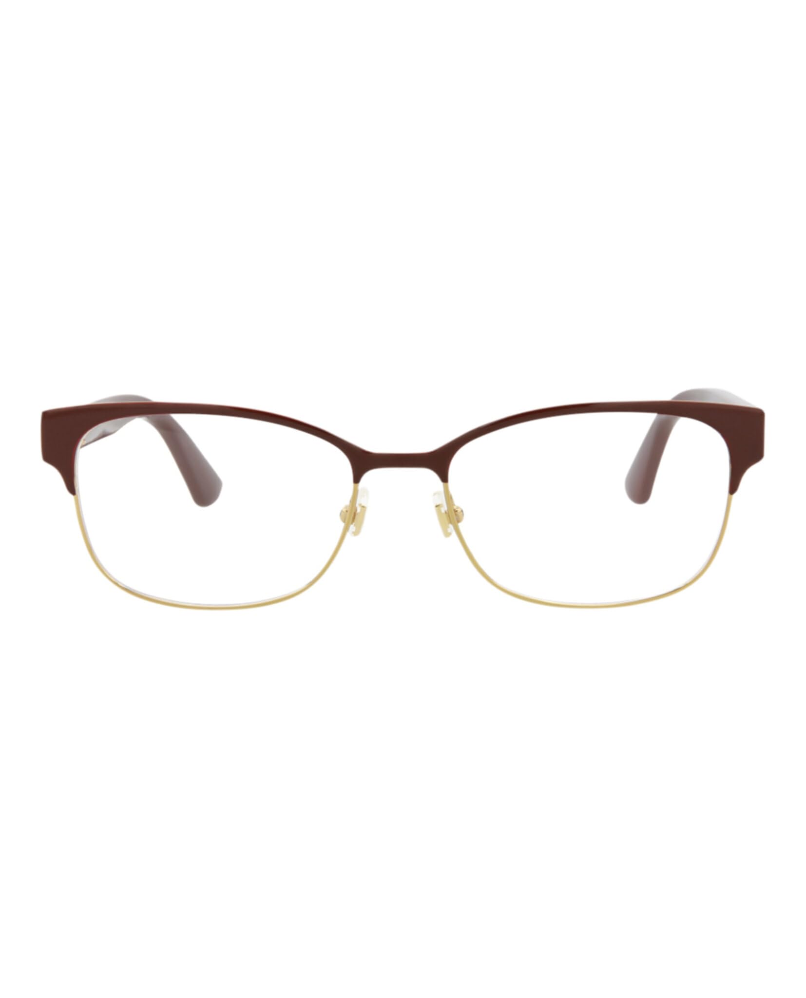 Gucci Square-Frame Metal Optical Frames