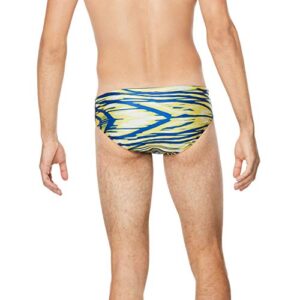 Speedo Men's Swimsuit Brief ProLT Printed Team Colors