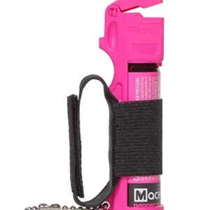 Mace Brand Sport Pepper Spray (Neon Pink), Approx. 4.25" h x 1" w x 1.25" d 18 Grams