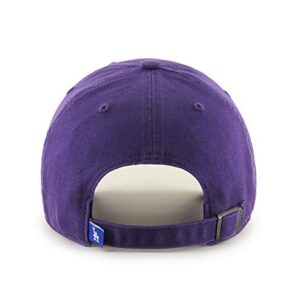 Los Angeles Dodgers Purple Clean Up Adjustable Dad Slouch Cap