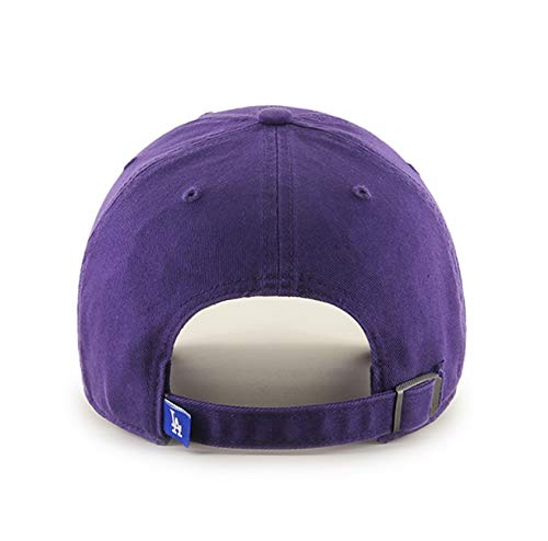 Los Angeles Dodgers Purple Clean Up Adjustable Dad Slouch Cap