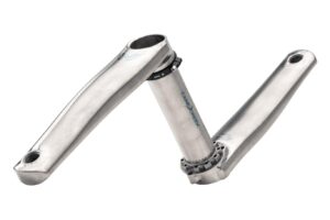 cane creek eewings all-road crank arms brushed titanium, 172.5mm