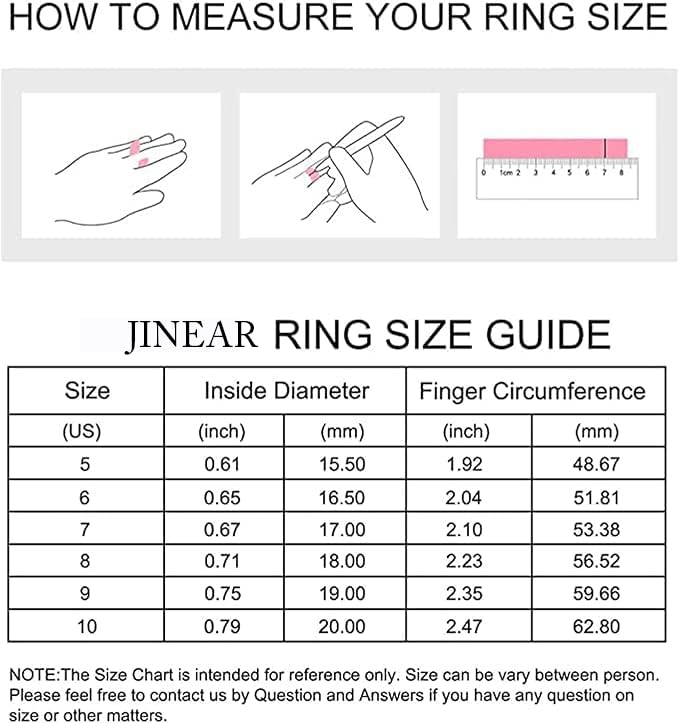 JINEAR 18k Gold Plated Croissant Braided Twisted Signet Chunky Dome Ring Stacking Star Band for Women and Men Statement Wedding Ring Minimalist Jewelry（Croissant ring，10）