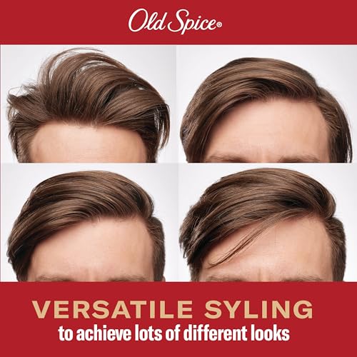 Old Spice Hair Styling Pomade for Men, Medium Hold No Shine 2.22 Fl Oz Each, Twin Pack