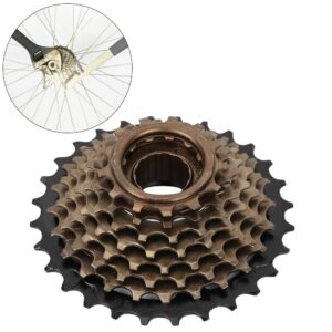 Yosoo Health Gear 8 Speed Freewheel Threaded, 8 Speed Cassette, Bike Freewheel 8 Speed 11-28t, Bike Cassette Screw on Freewheel Mountain Bike Freewheel Set