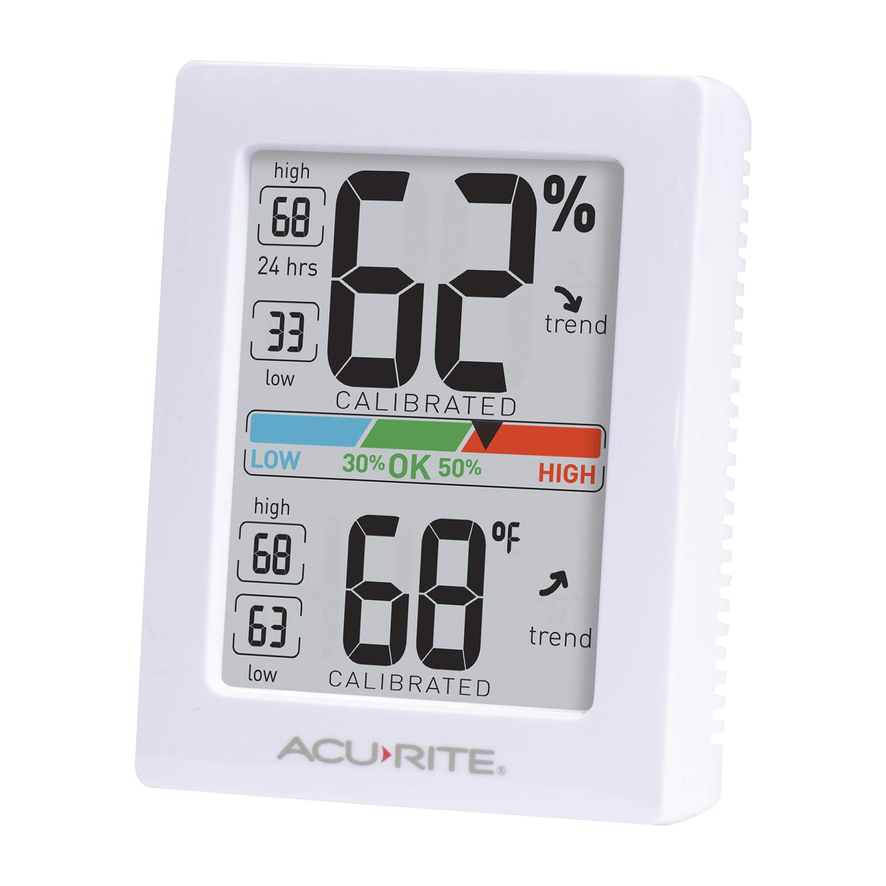 AcuRite Pro Humidity Meter & Thermometer with Touch Activated Backlight