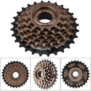 Freewheel Hub, 7 Speed Cassette, 7 Speed Freewheel, Screw on Freewheel Cassette Mountain Bike Replacement Accessory