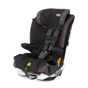 chicco myfit harness + booster car seat, 5-point seat and high back seat, for children 25-100 lbs. | atmosphere/black