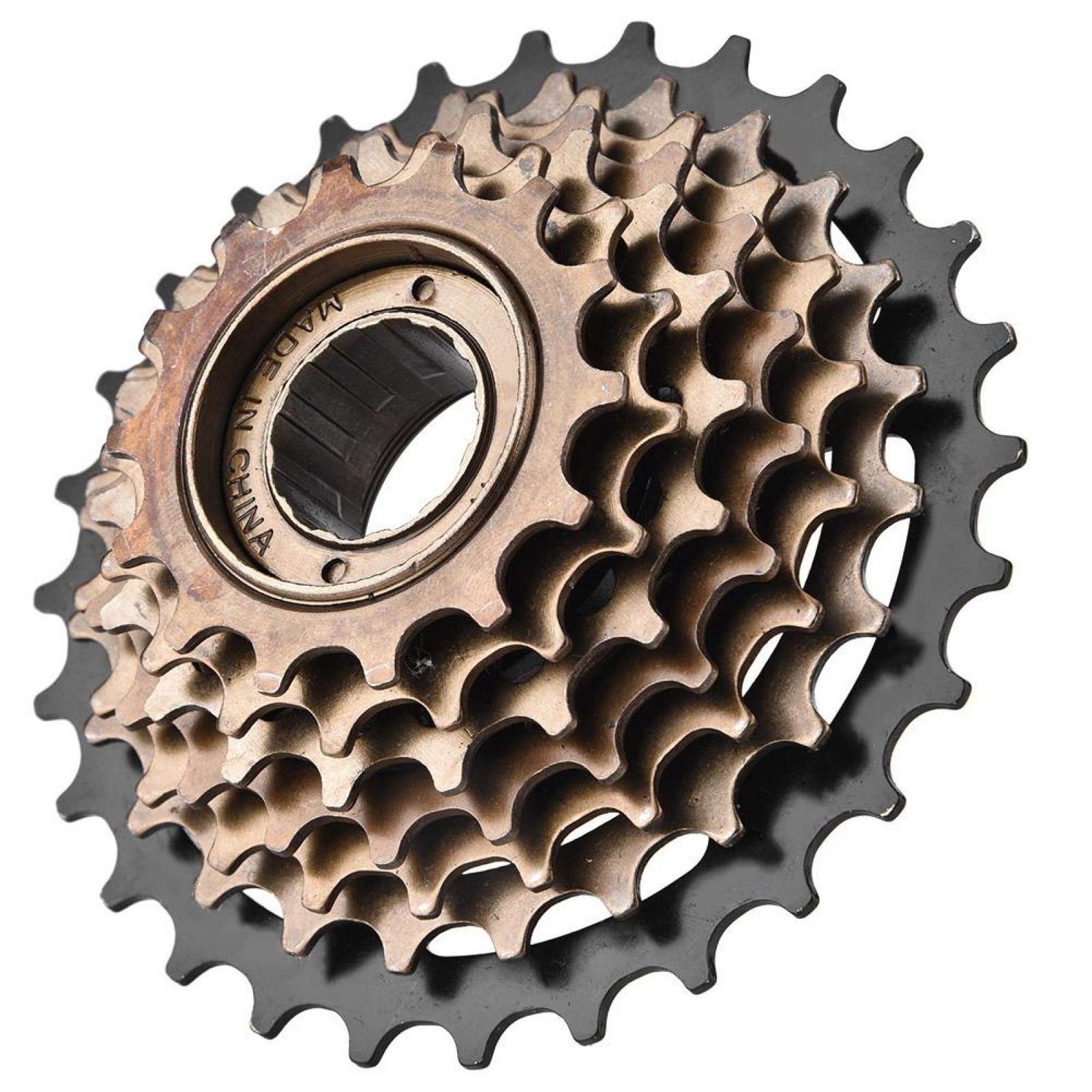 Freewheel Hub, 7 Speed Cassette, 7 Speed Freewheel, Screw on Freewheel Cassette Mountain Bike Replacement Accessory