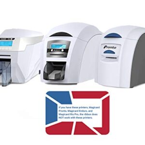 Bodno 2 x Magicard 300 Printer MC300YMCKO/2 Color Ribbon - YMCKO - 300 Prints Software Demo Card