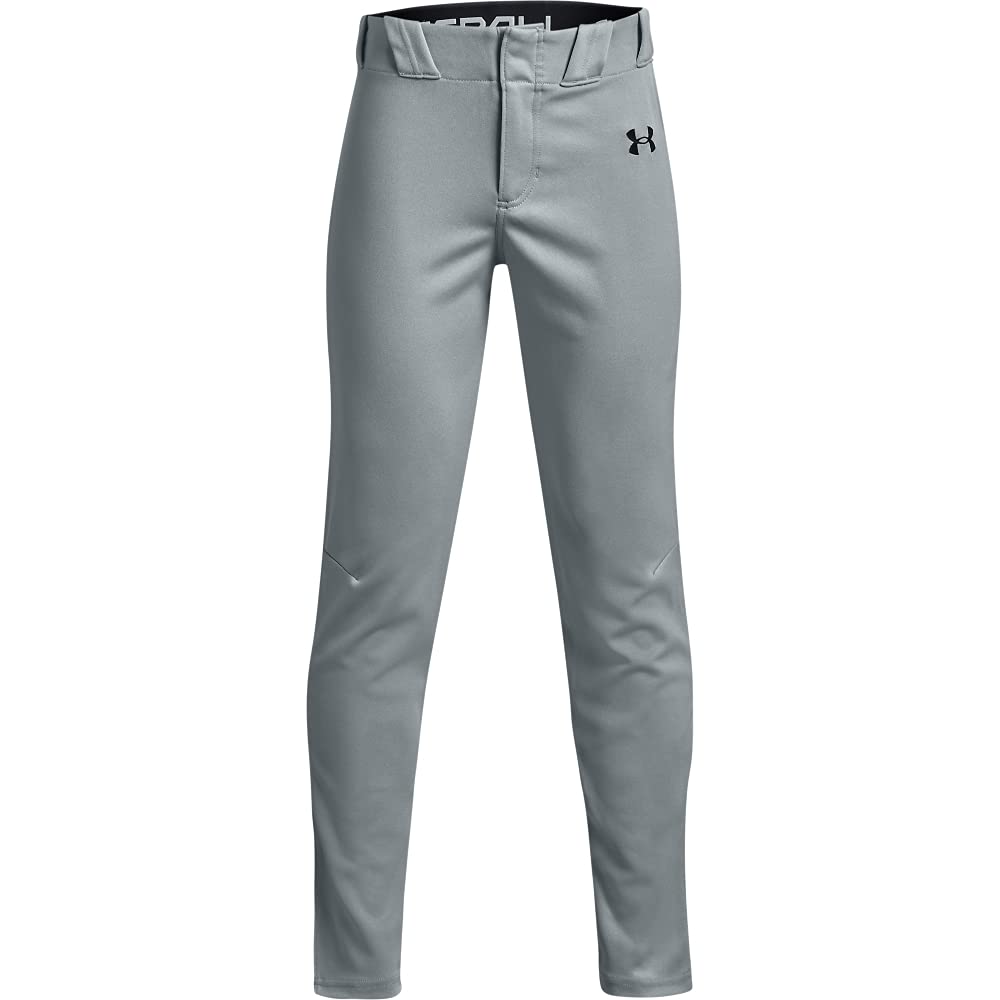 Under Armour Boys' Gameday Vanish 21 Pants, Baseball Gray (080)/Black, Youth Large