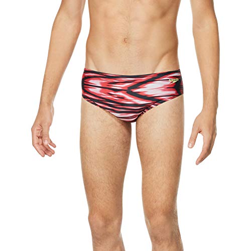 Speedo Men's Swimsuit Brief ProLT Printed Team Colors