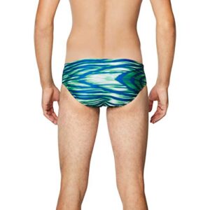 Speedo Men's Swimsuit Brief ProLT Printed Team Colors