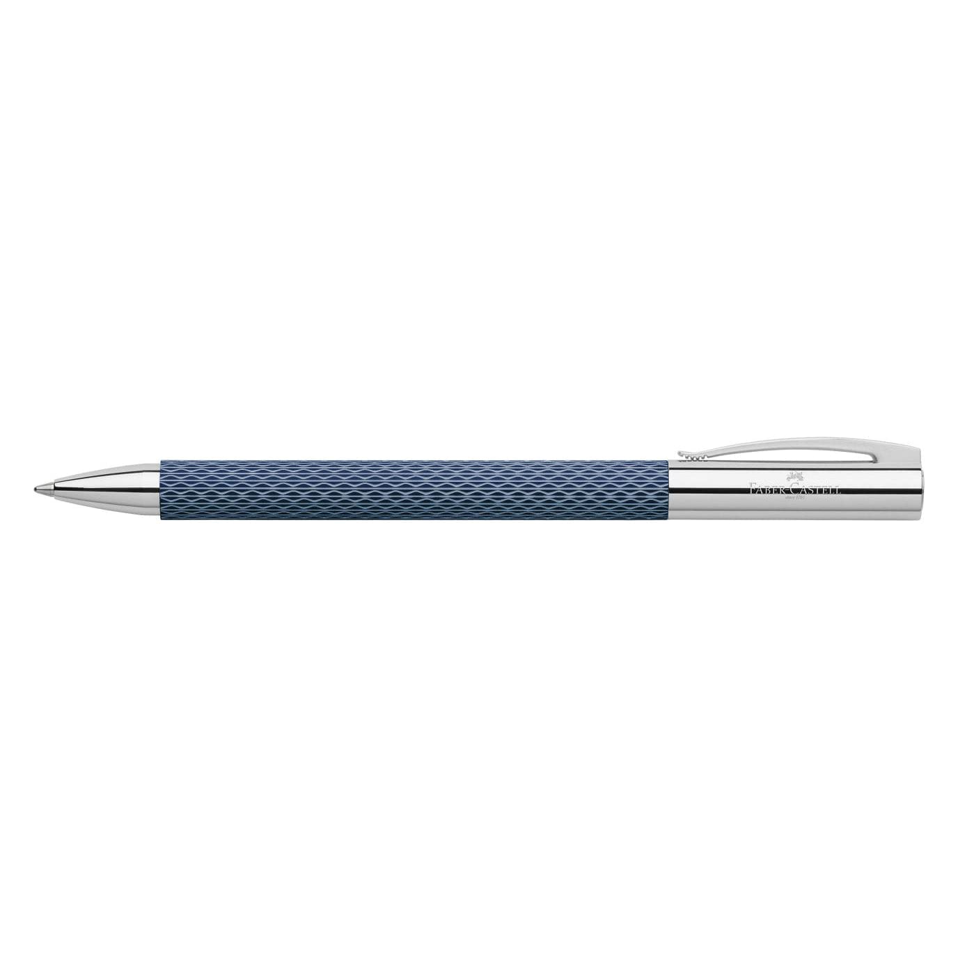 Faber-Castell Ambition OpArt Deep Water 147125 Twist Ballpoint Pen