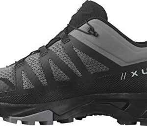 Salomon X Ultra 4 Hiking Shoes for Men, Quiet Shade/Black/Quiet Shade, 11