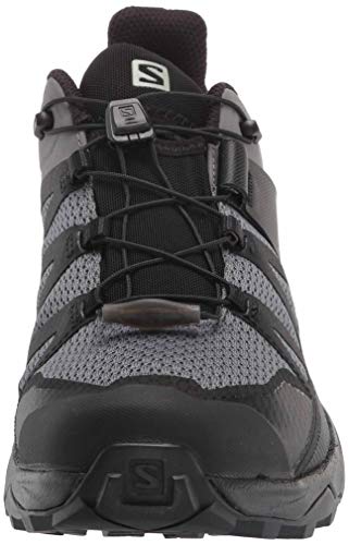 Salomon X Ultra 4 Hiking Shoes for Men, Quiet Shade/Black/Quiet Shade, 11