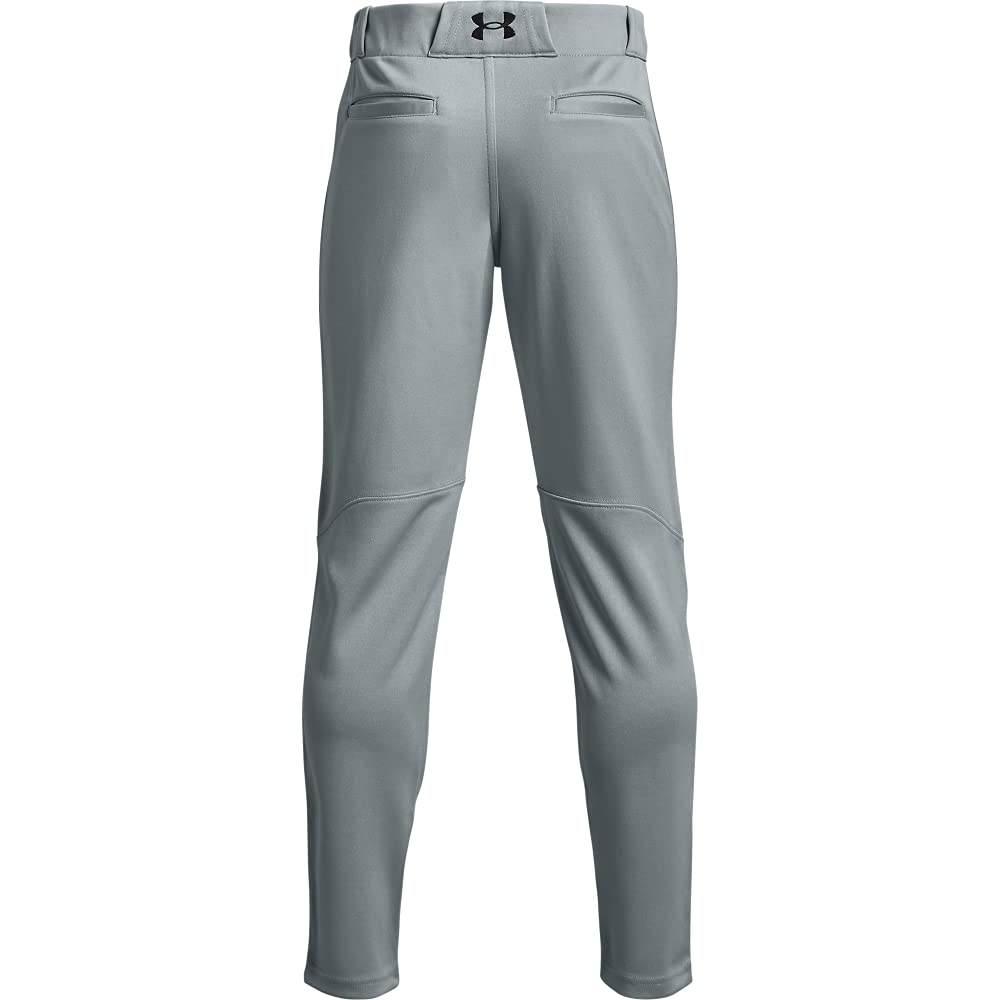 Under Armour Boys' Gameday Vanish 21 Pants, Baseball Gray (080)/Black, Youth Large