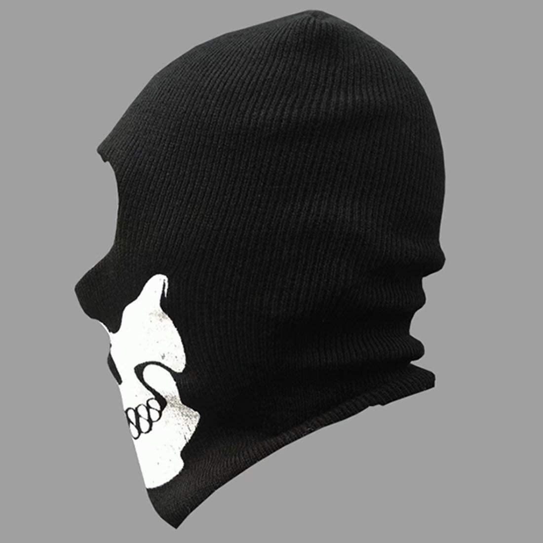 Creepy Skull Balaclava Tactical Hood Mask Ghost Skeleton Anti-UV Bandana Scarf Motorcycle Cycling