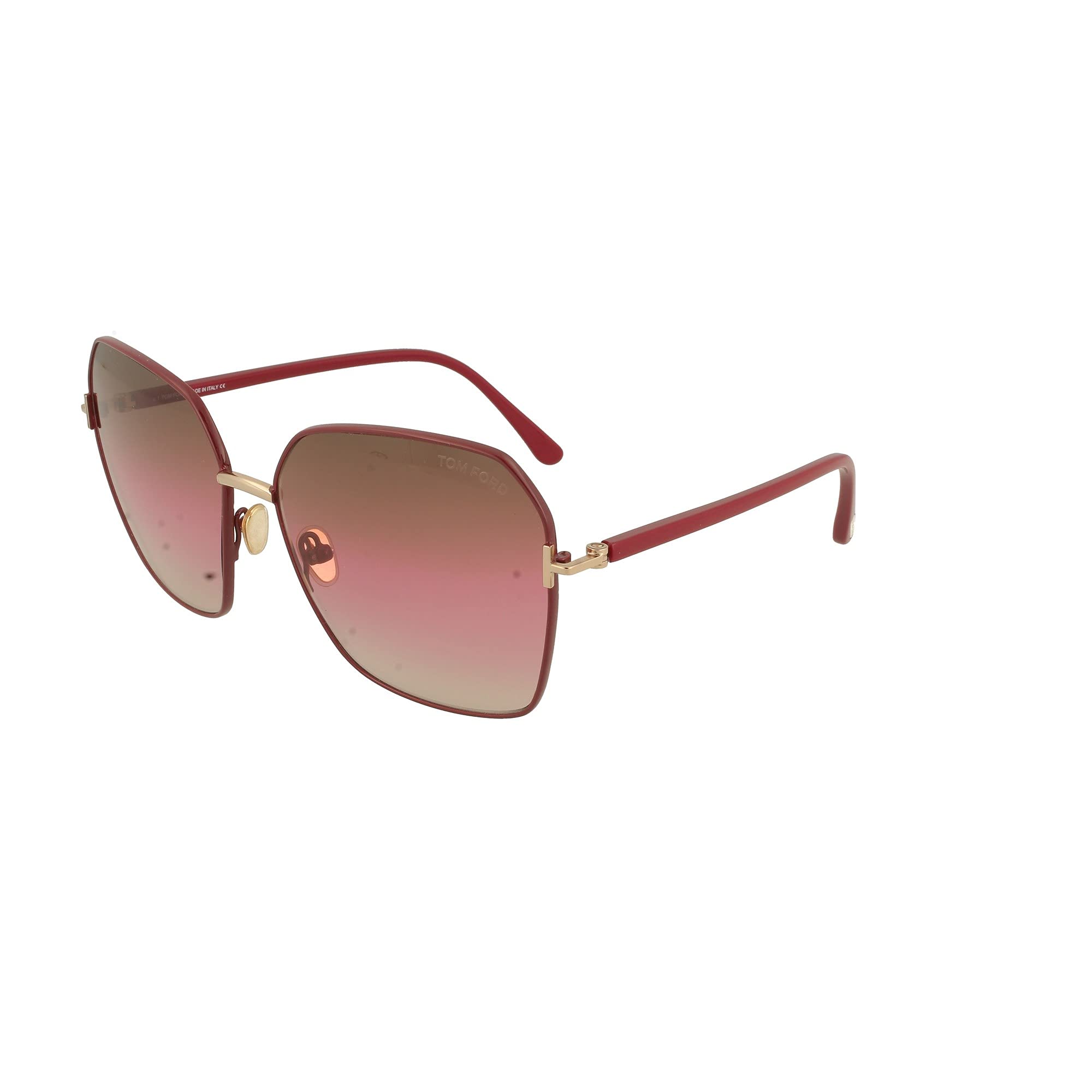 Tom Ford CLAUDIA-02 FT 0839 Burgundy/Brown Shaded 62/16/140 women Sunglasses