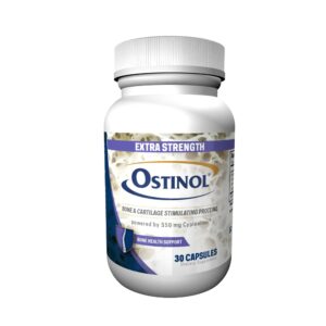 ostinol standard 350mg - bone & joint supplement | stem cell activation certified | bio active protein complex for moderate bone loss & moderate joint disfunction - 30 capsules