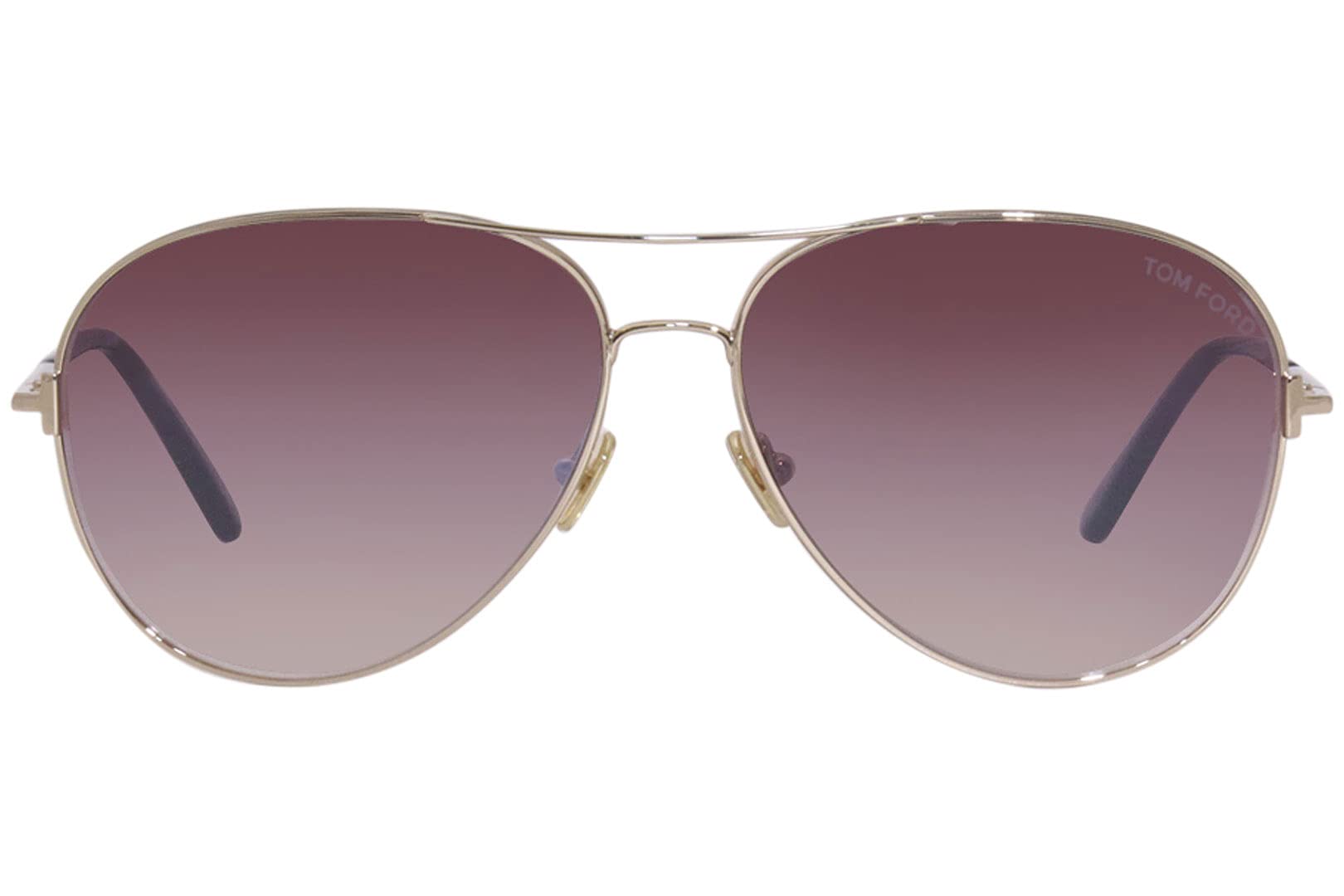 Tom Ford CLARK FT 0823 Shiny Rose Gold/Burgundy 61/14/140 unisex Sunglasses