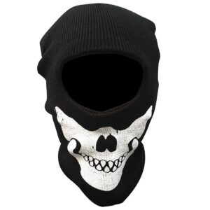 Creepy Skull Balaclava Tactical Hood Mask Ghost Skeleton Anti-UV Bandana Scarf Motorcycle Cycling