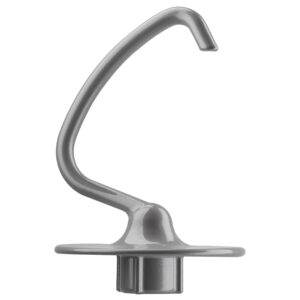 kitchenaid dough hook, 4.5-5 qt, subtle silver