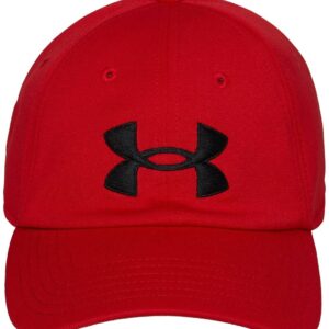 Under Armour Men's Blitzing Adjustable Hat, Red (601)/Black, One Size Fits Most