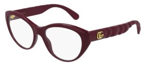 gucci gg0812o burgundy 54/17/145 women eyewear frame