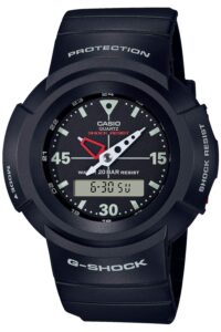 [casio] watch g-shock aw-500e-1ejf men's black