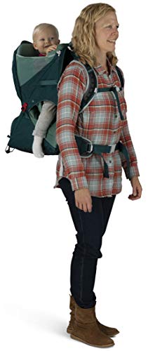 Osprey Poco LT Lightweight Child Carrier and Backpack for Travel, Deep Teal