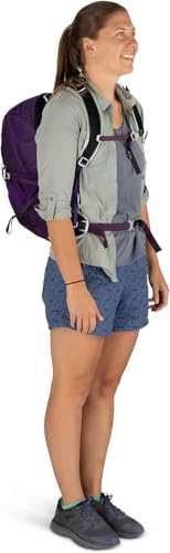 Osprey Tempest 20L Women's Hiking Backpack with Hipbelt, Violac Purple, WM/L