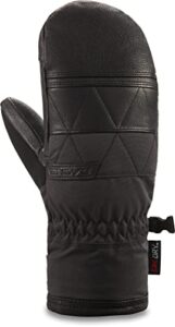 dakine fleetwood mitt - black, x-small